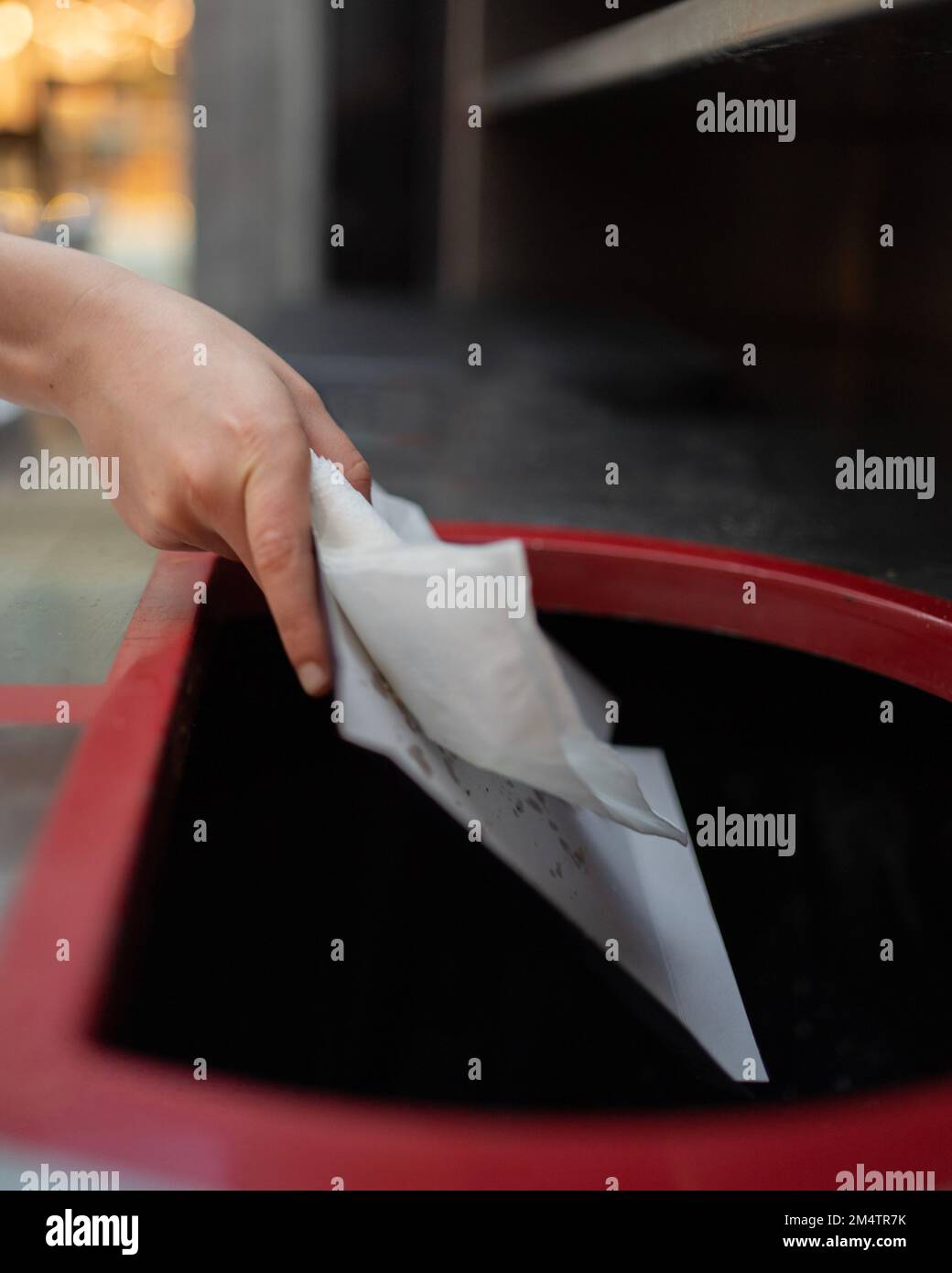 Human trash can hi-res stock photography and images - Alamy