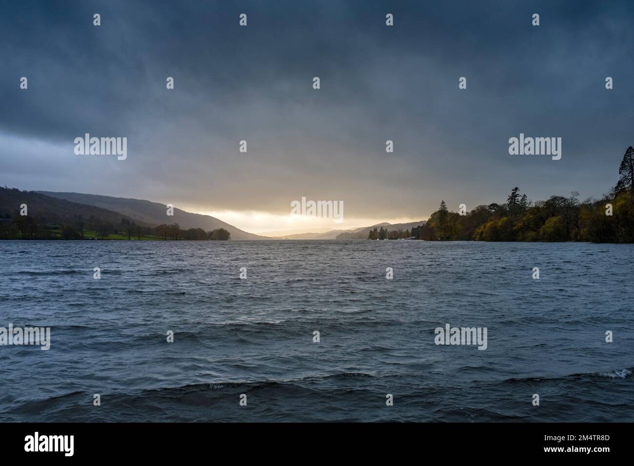 Wind blown lake hi-res stock photography and images - Alamy