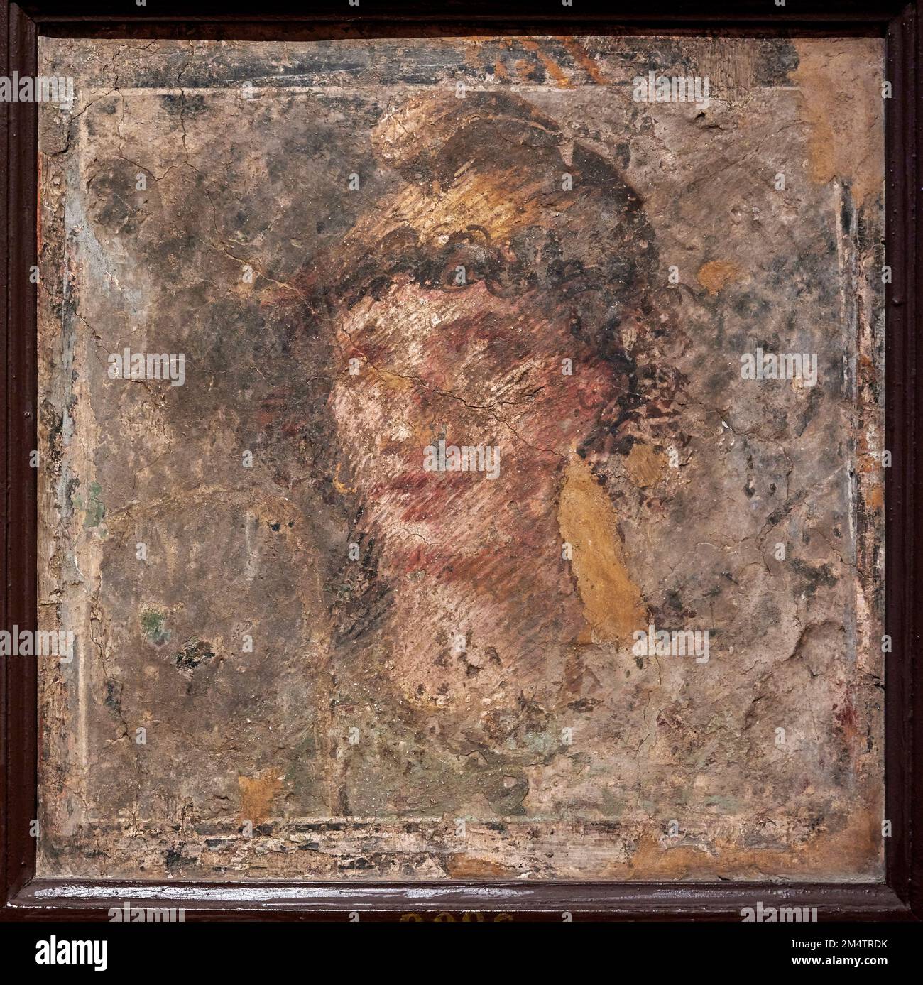 Ritratto di Paride - affresco - Pompei - I sec. d.C Stock Photo - Alamy