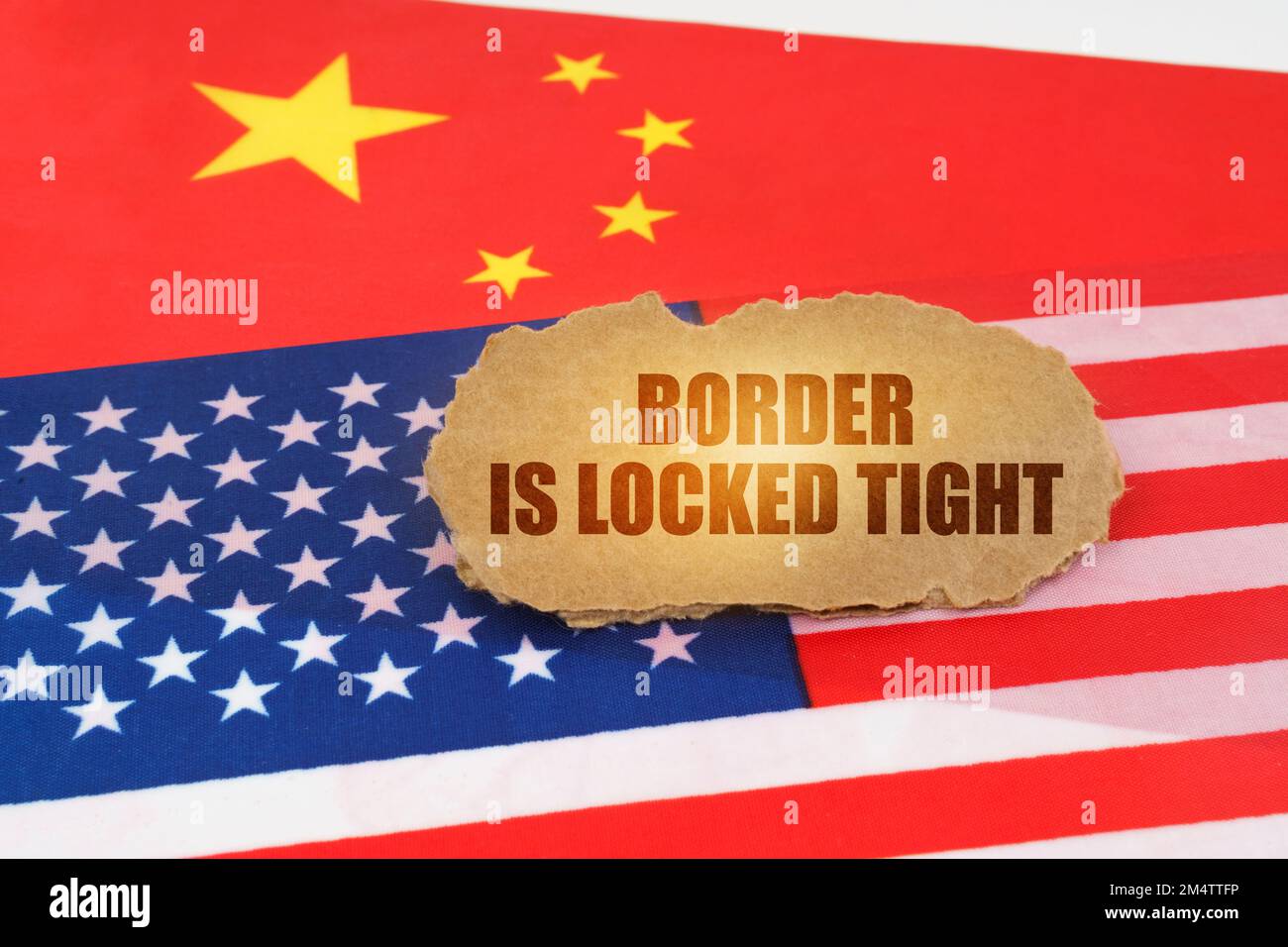 Border is locked tight hi-res stock photography and images - Alamy
