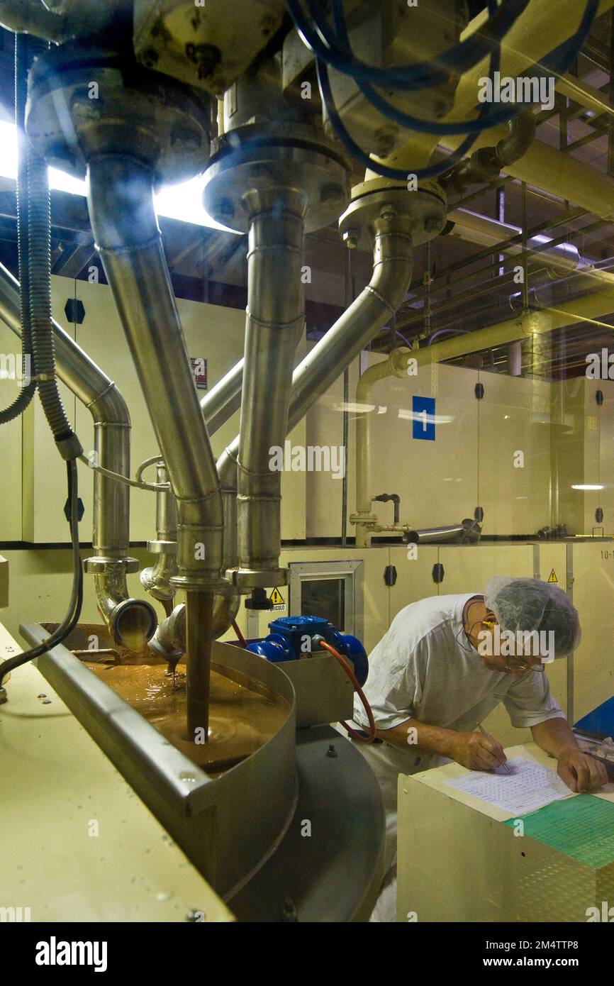 Chocolate Alprose museum, Caslano, Switzerland Stock Photo - Alamy
