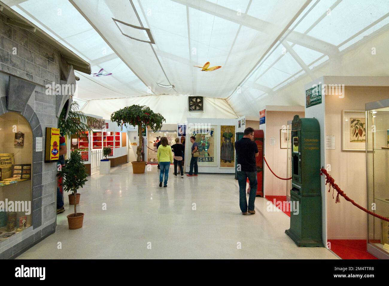 Chocolate Alprose museum, Caslano, Switzerland Stock Photo - Alamy