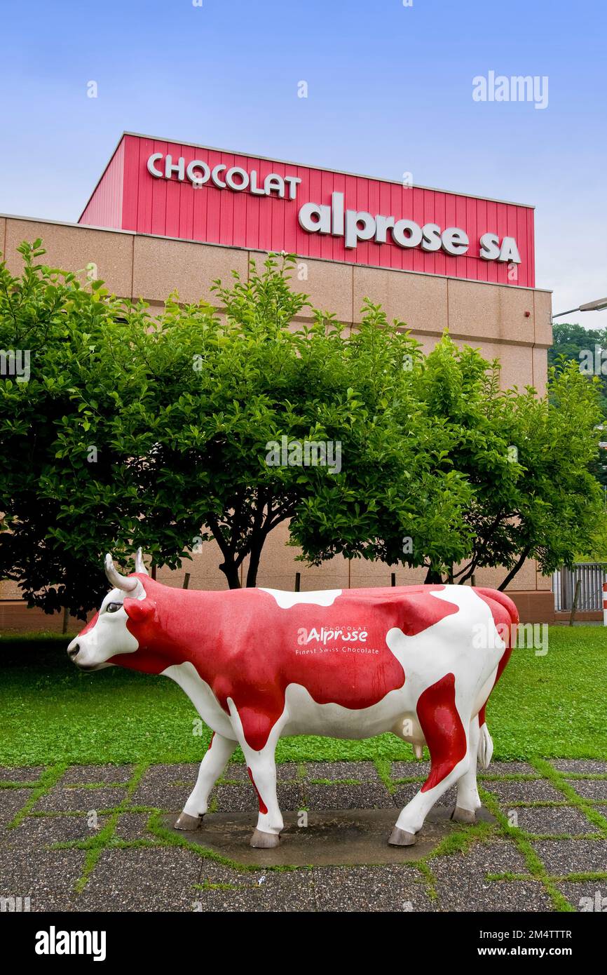 Chocolate Alprose museum, Caslano, Switzerland Stock Photo - Alamy