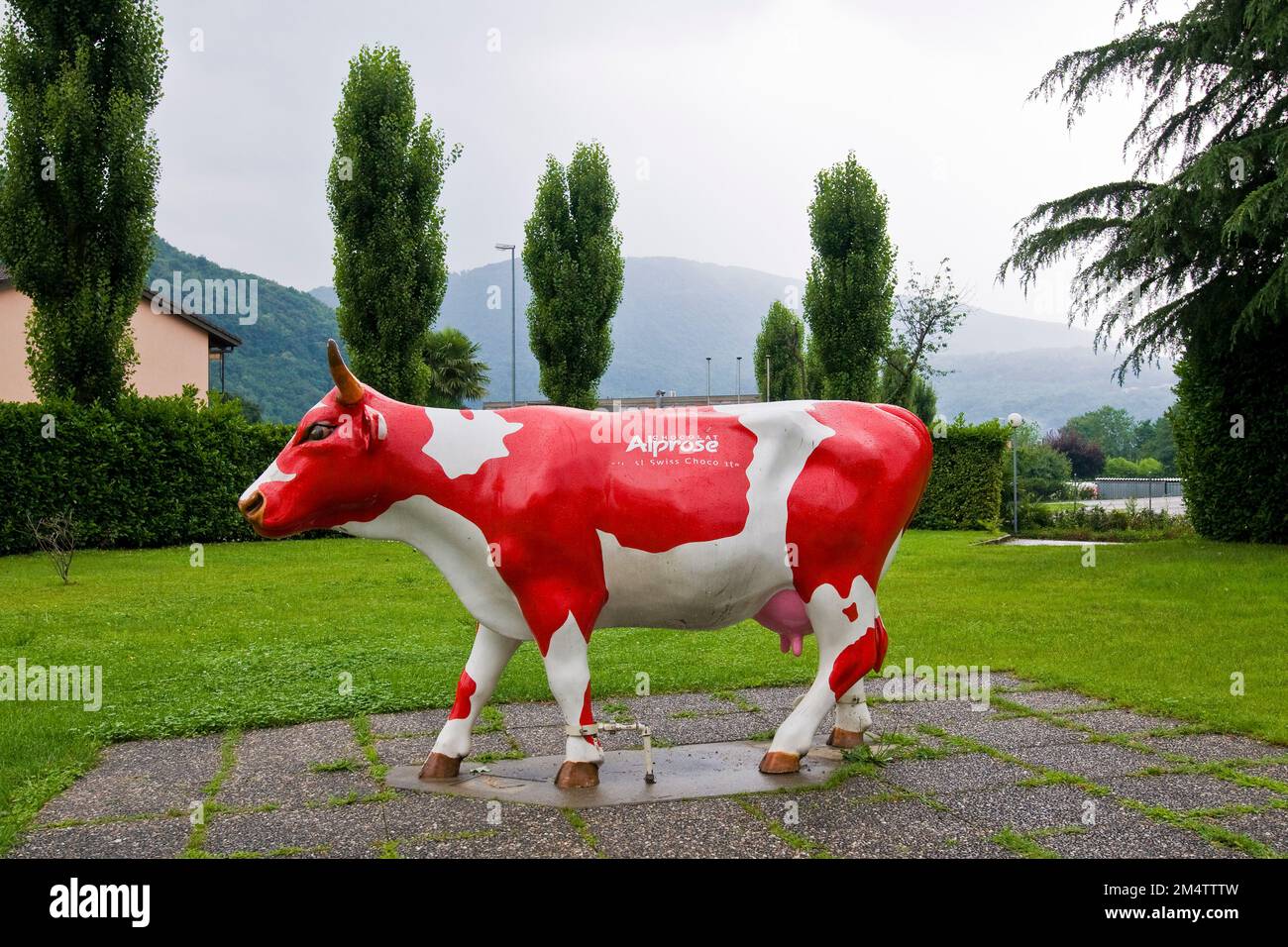 Chocolate Alprose museum, Caslano, Switzerland Stock Photo - Alamy