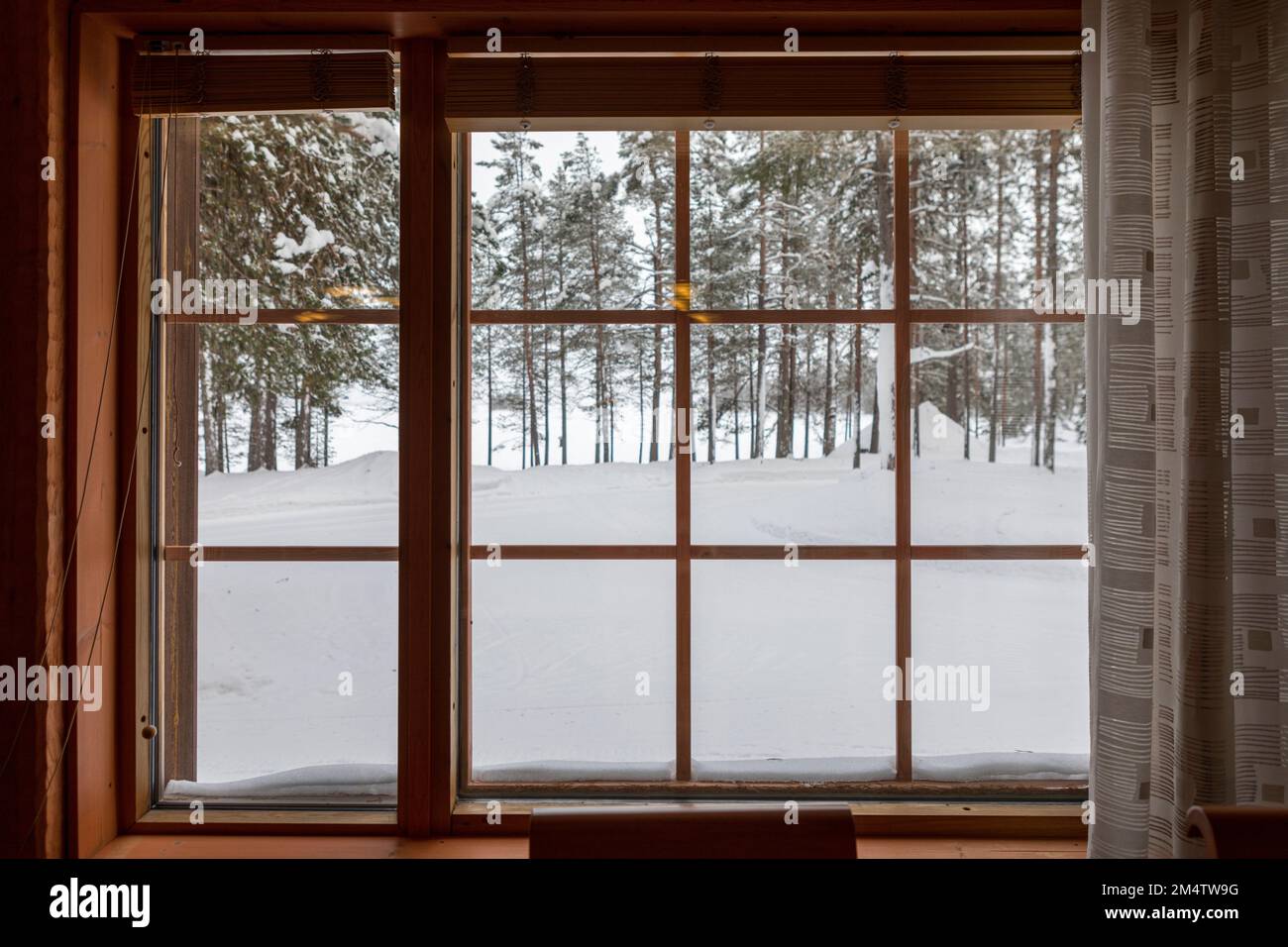 window in winter Stock Photo - Alamy