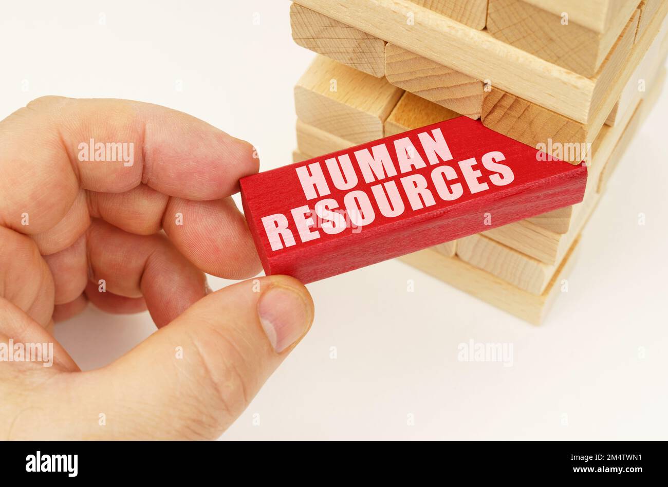 Business and technology concept. From the tower with wooden planks ...