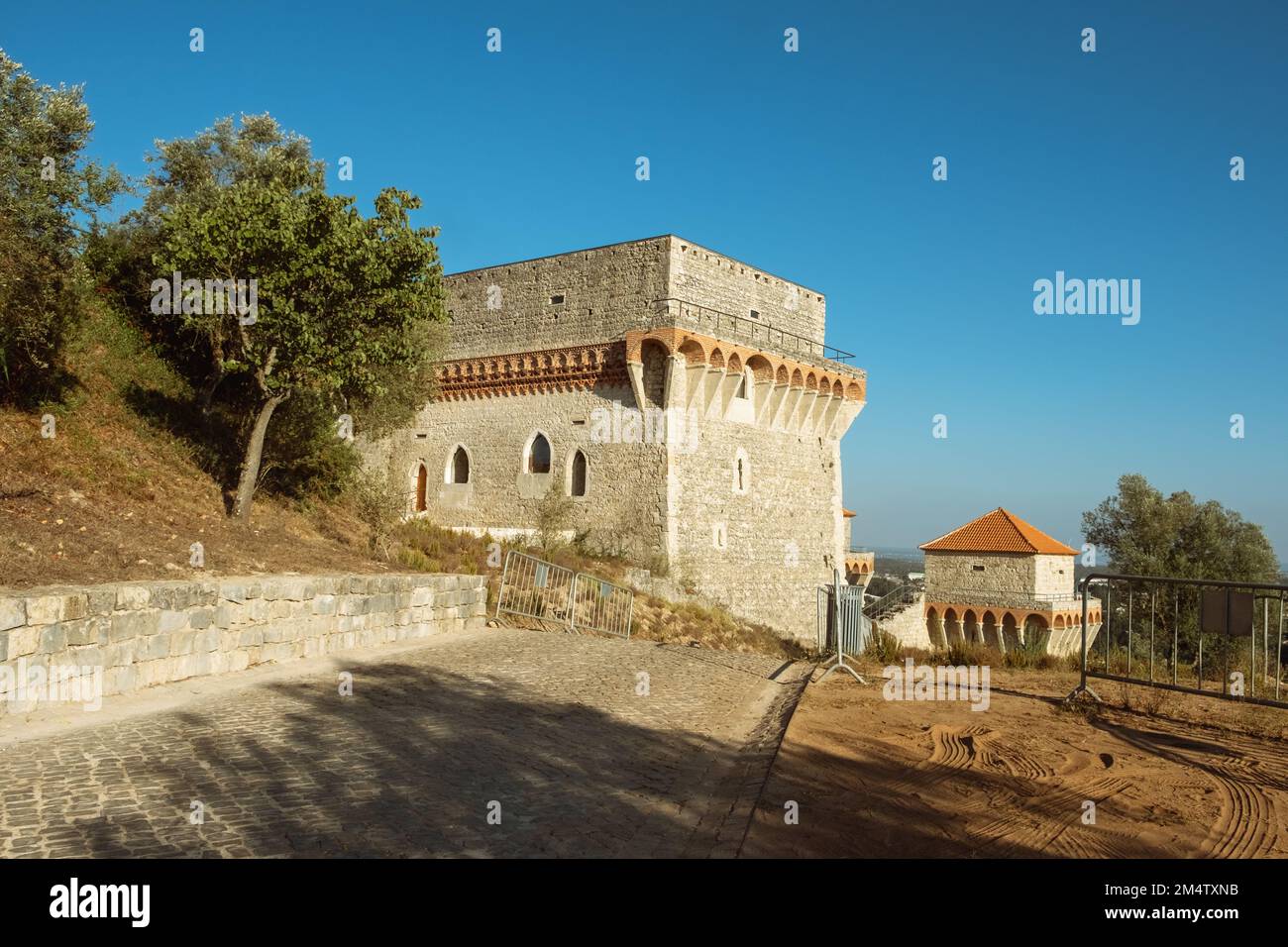 Ourem Santarem. Fortress and stronghold view at the Ourem medieval ...