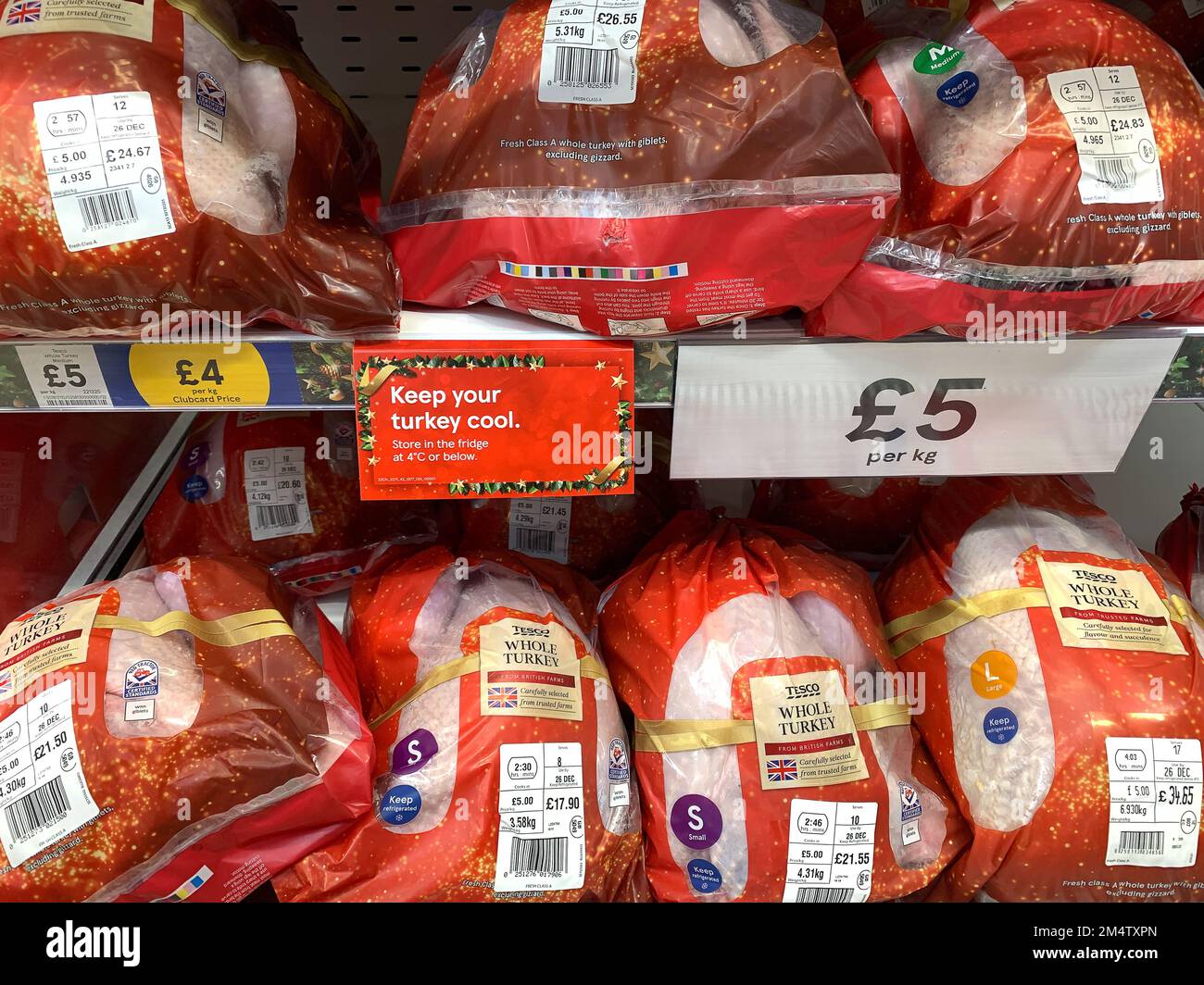 Tesco turkey christmas hi-res stock photography and images - Alamy