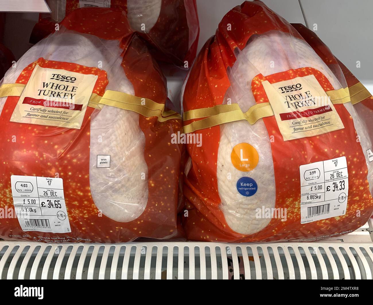Tesco turkey christmas hi-res stock photography and images - Alamy