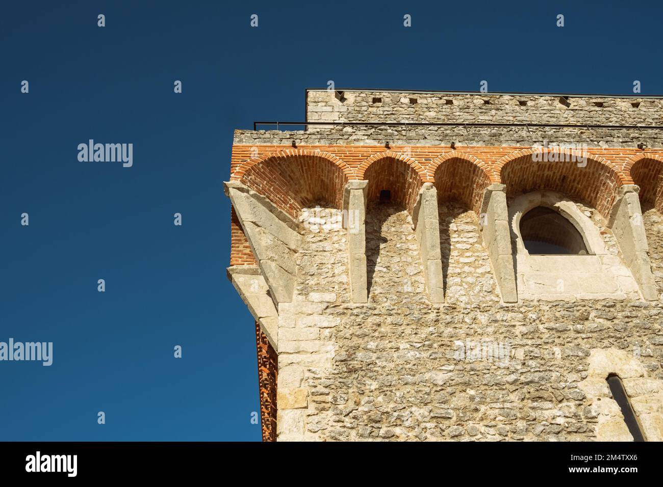 Ourem Santarem. Fortress and stronghold view at the Ourem medieval ...