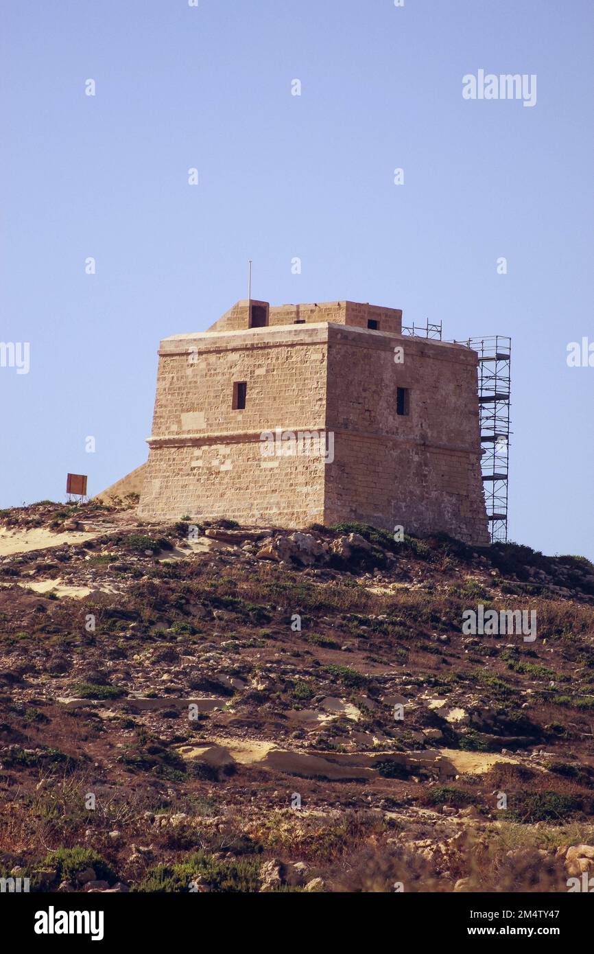 A vertical shot of a fortress Stock Photo - Alamy