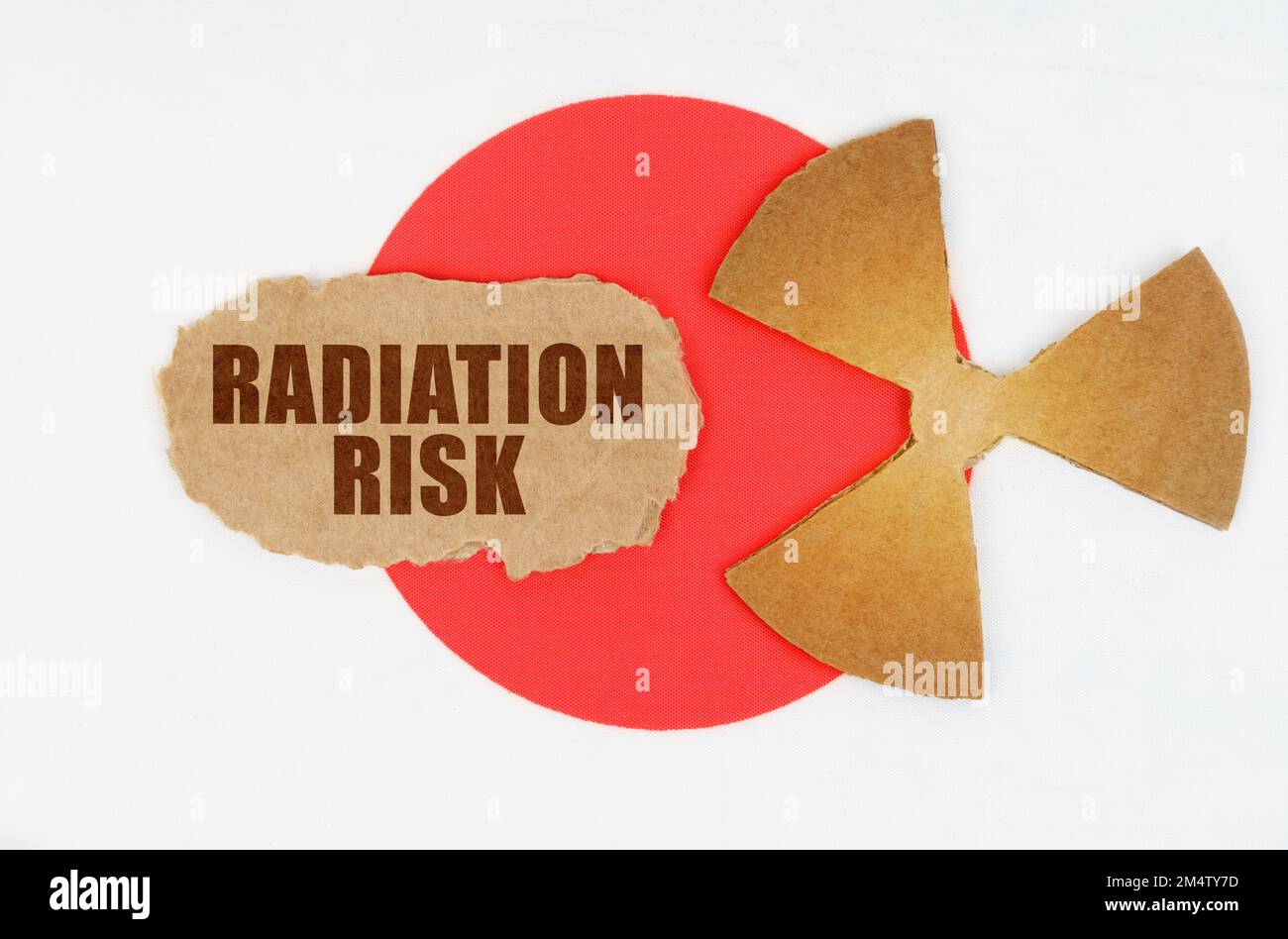 The concept of industry and radiation. On the flag of Japan, the symbol ...