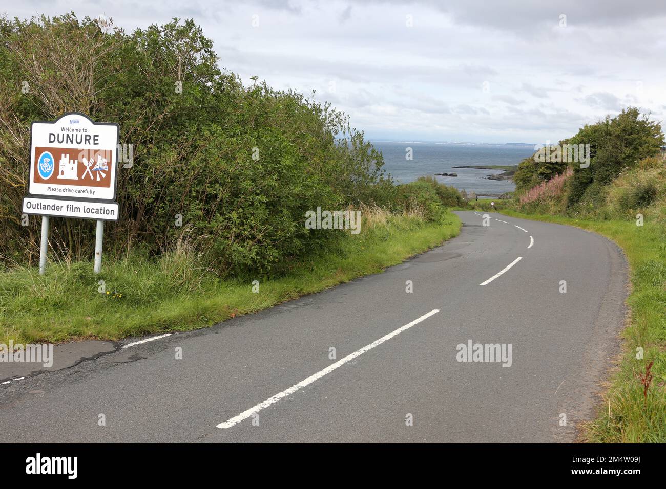 Dunure Ayrshire, West coast of Scotland, UK. South Ayrshire Council ...