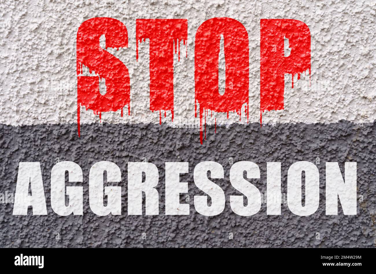 People concept. On the white-gray surface of the wall is the ...