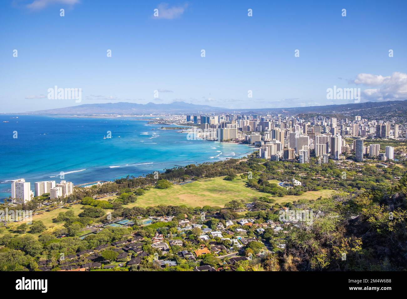 Honolulu landscape hi-res stock photography and images - Alamy