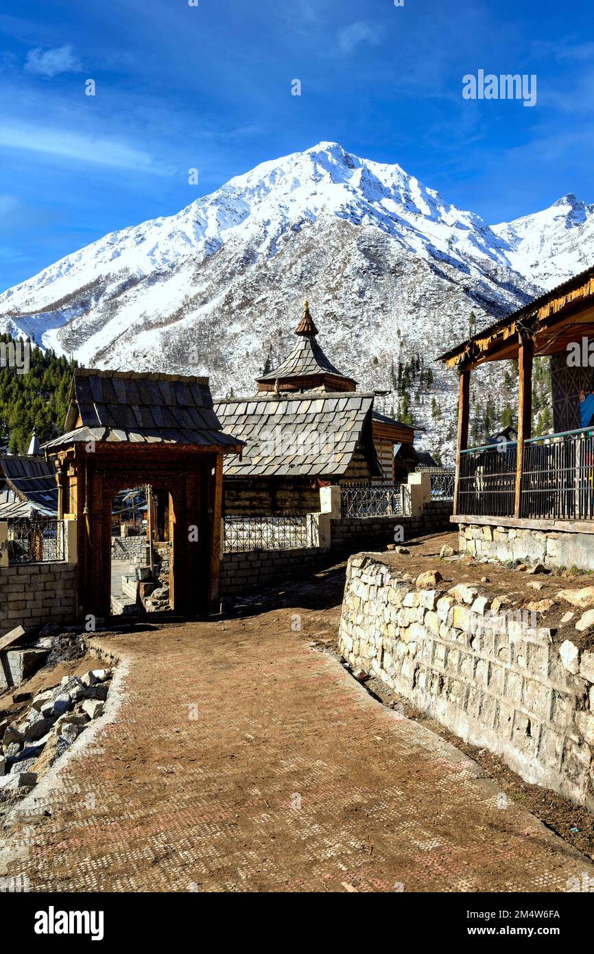 Chhitkul village, Chitkul, Kinnaur district, Himachal Pradesh, India ...