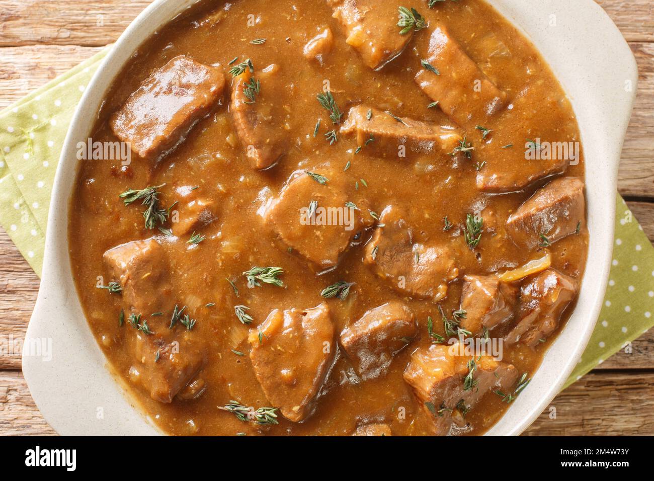 Carbonnade beef stew hi-res stock photography and images - Alamy
