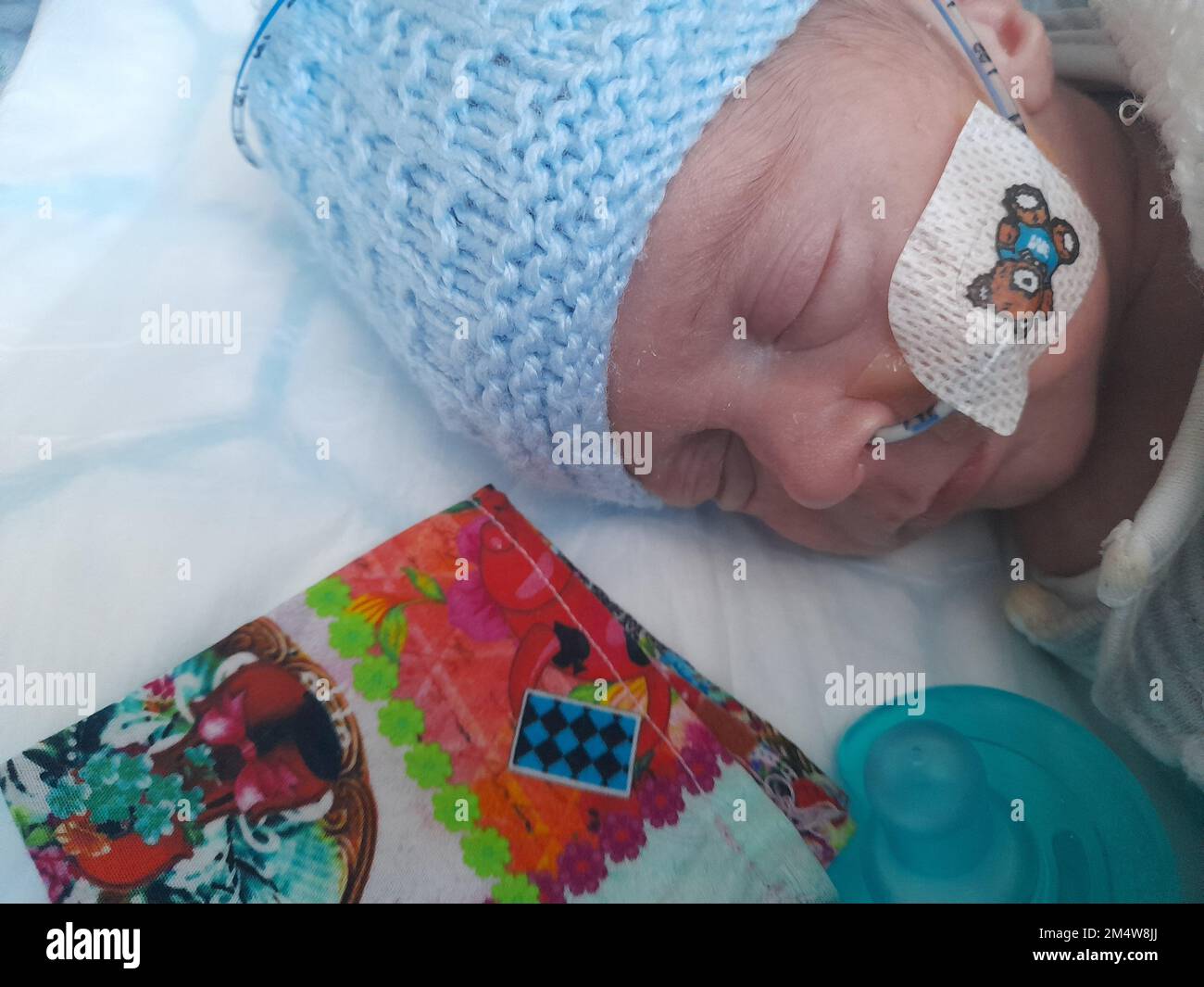 Undated handout photo issued by Jasmyn Lamba of her newborn son Raman ...