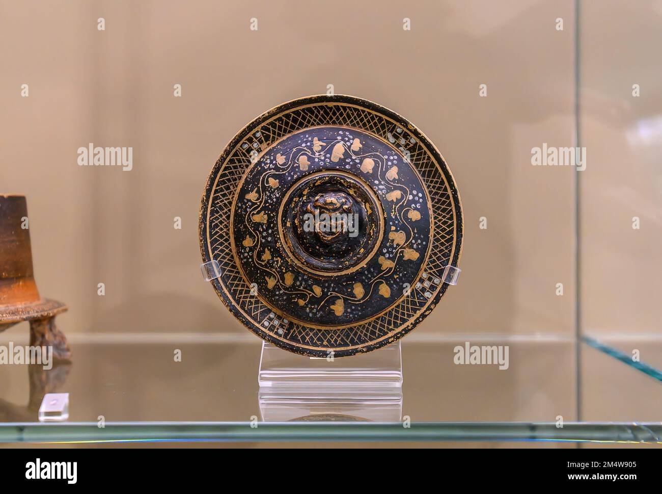 Budapest, Hungary. Interior of the Museum of Fine Arts. Ancient Greek ...