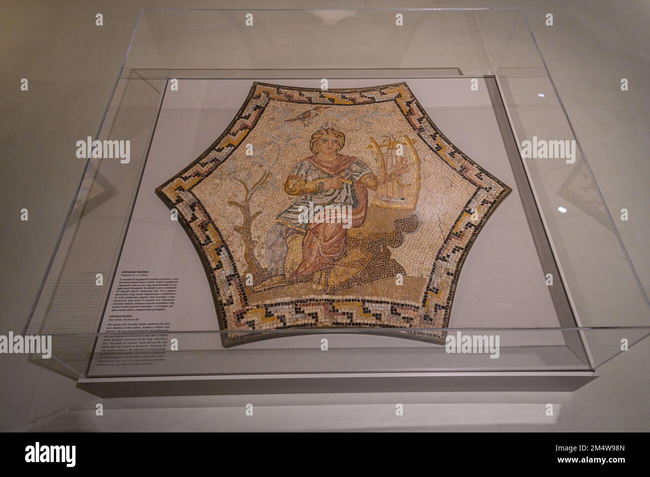 Budapest, Hungary. Interior of the Museum of Fine Arts. Ancient Greek ...