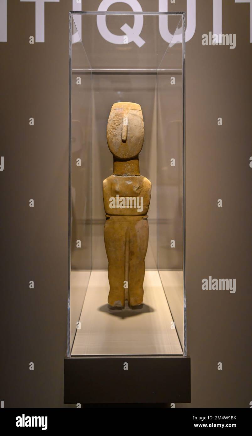 Budapest, Hungary. Interior of the Museum of Fine Arts. Ancient Greek ...