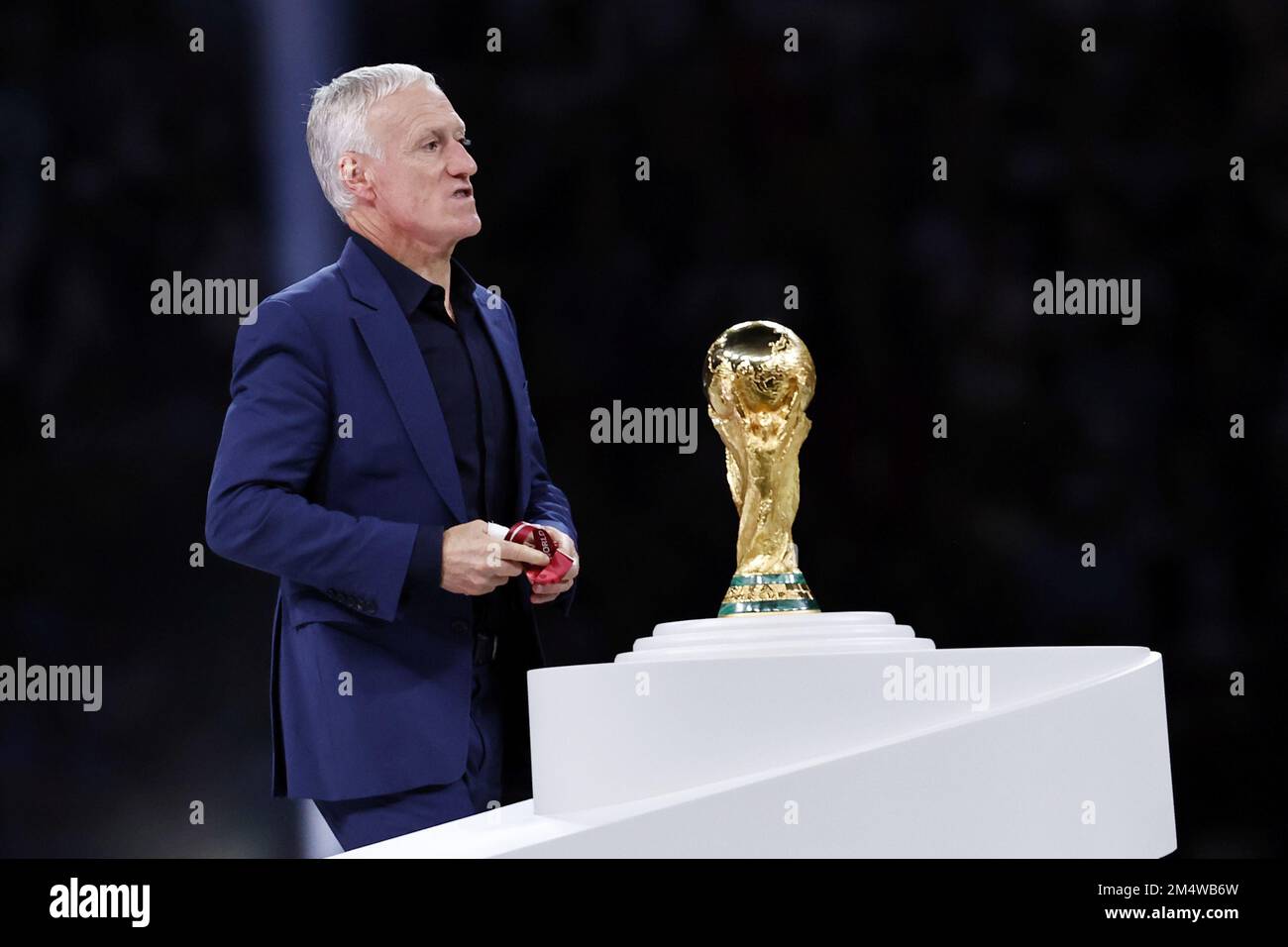 AL DAAYEN - France coach Didier Deschamps after the FIFA World Cup ...