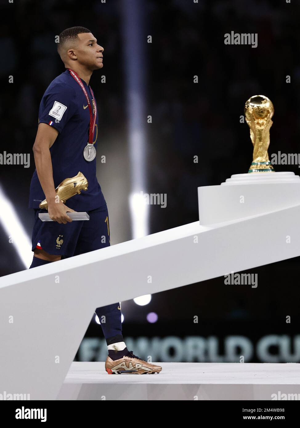 Kylian mbappe world cup final 2022 hi-res stock photography and images ...