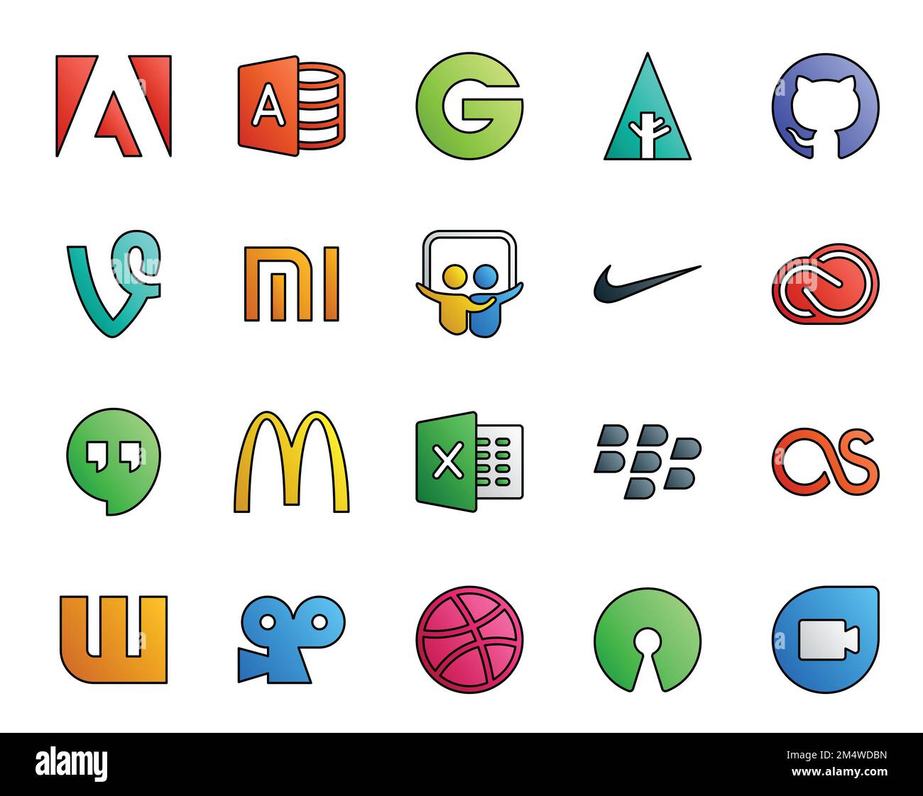 Microsoft excel excel logo Stock Vector Images - Alamy