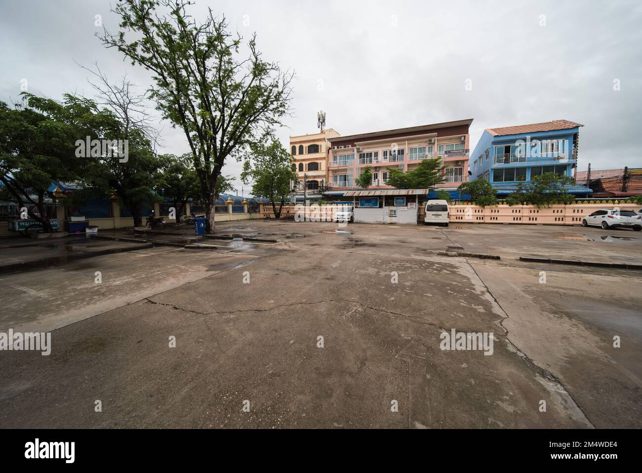 Mukdahan, Thailand, august 21, 2022. some street views from mukdahan ...