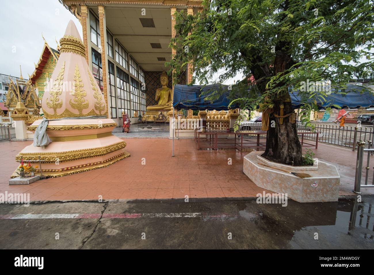 Mukdahan, Thailand, august 21, 2022. some street views from mukdahan ...