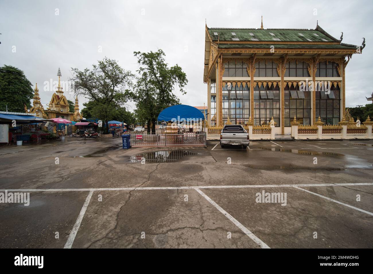 Mukdahan, Thailand, august 21, 2022. some street views from mukdahan ...