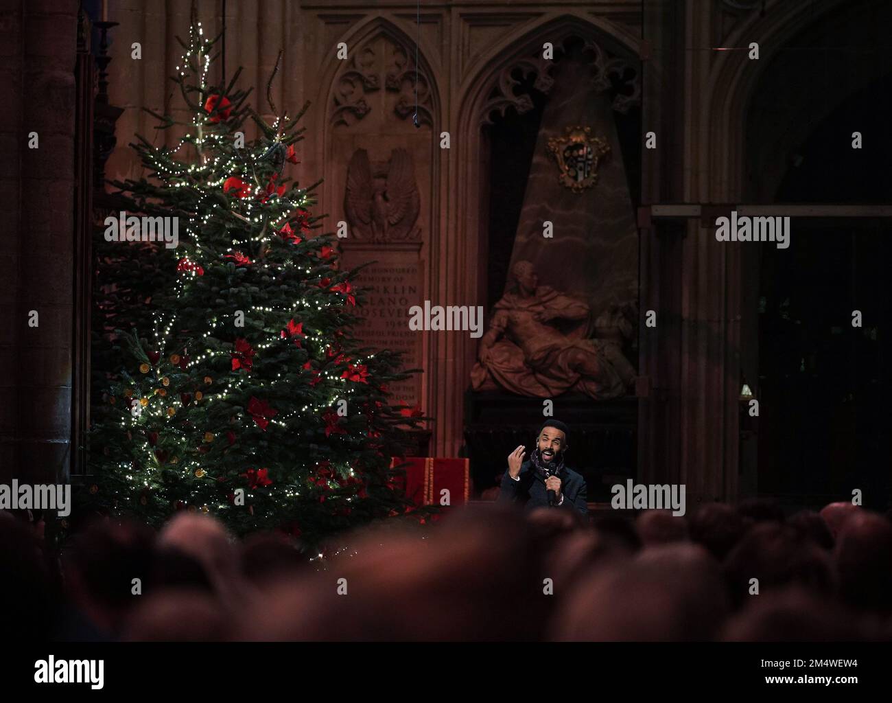 Craig David performing the song Have Yourself a Merry Little Christmas ...