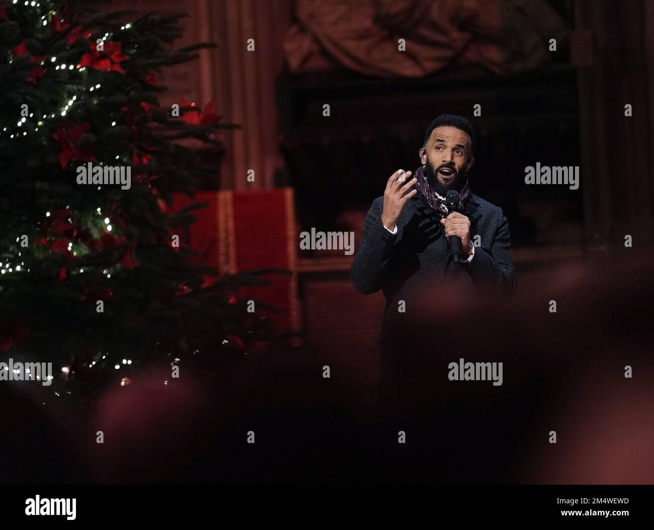 Craig David performing the song Have Yourself a Merry Little Christmas ...