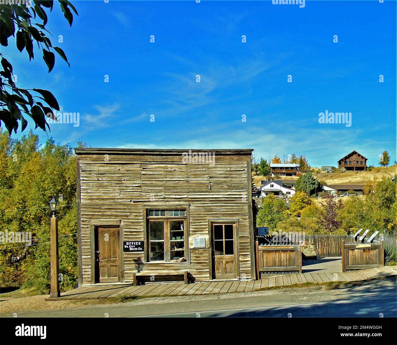 Main Street Building Virginia City Stock Photo - Alamy