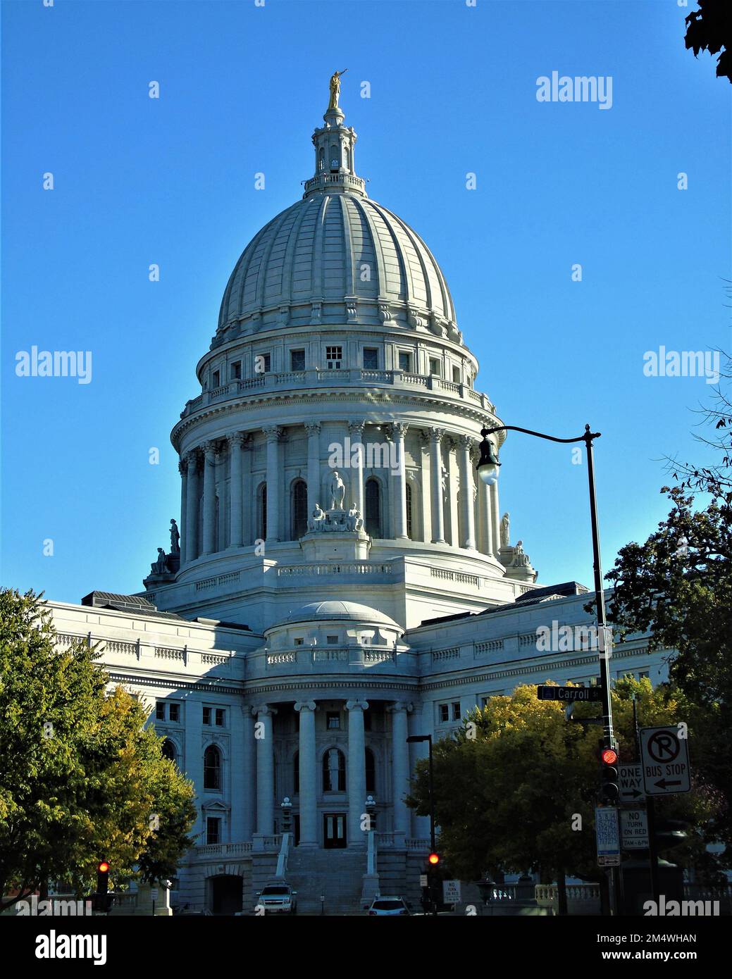 State Capitol Building in Madison Wisconsin Stock Photo - Alamy