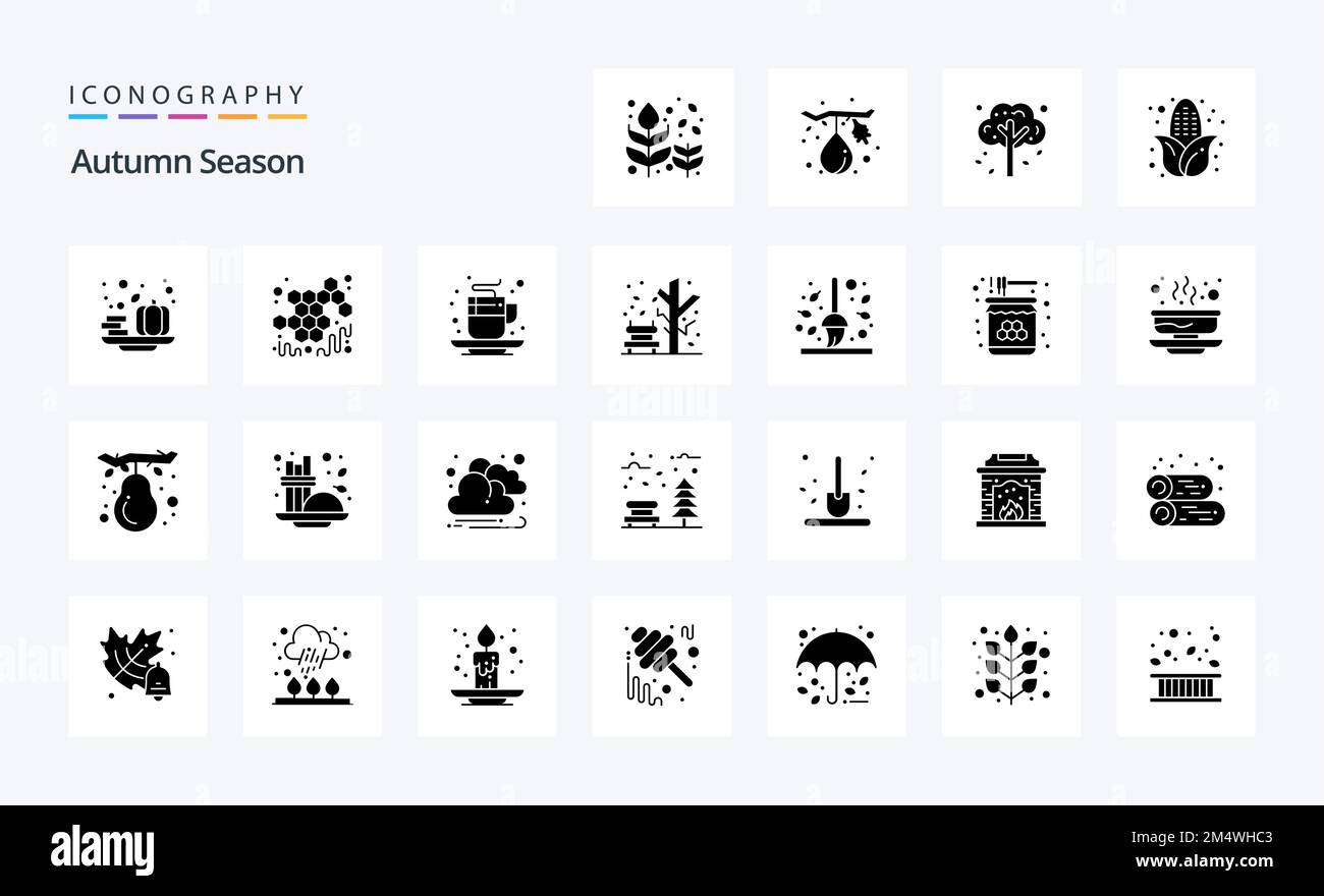 Honey bee autumn Stock Vector Images - Alamy