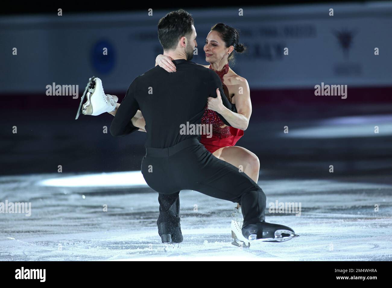 Palavela, Turin, Italy, December 11, 2022, Deanna Stellato-Dudek and Maxime Deschamps (Canada ...