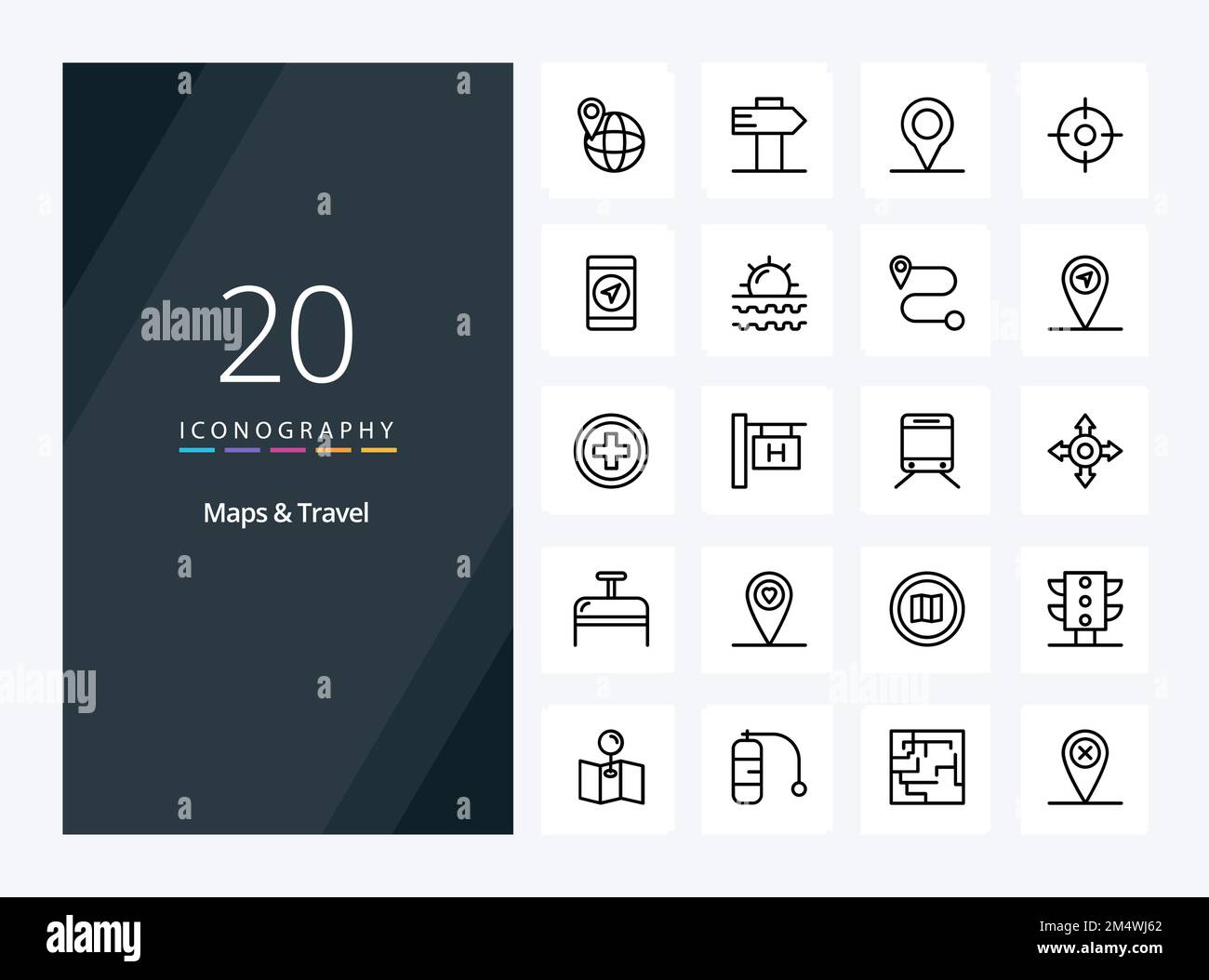 Maps directions Stock Vector Images - Alamy