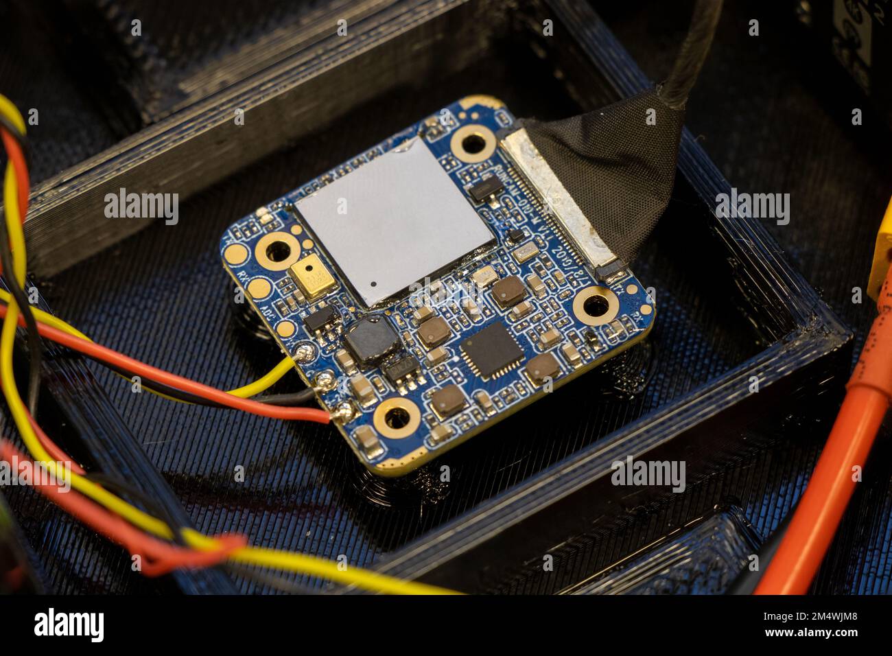 A closeup of a microchip processor used for electrical engineering ... A closeup of a microchip processor used for electrical engineering ...