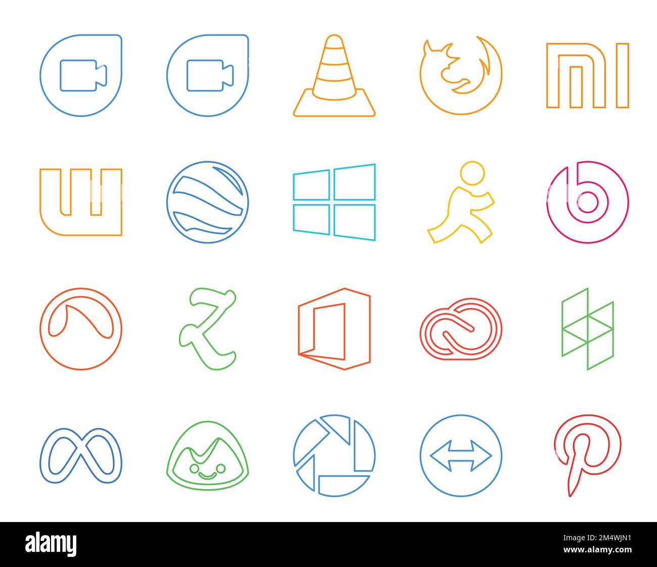 Creative cloud cc logo Stock Vector Images - Alamy