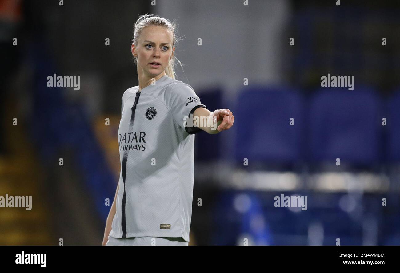 London, England, 22nd December 2022. Amanda Ilestedt of Paris Saint ...