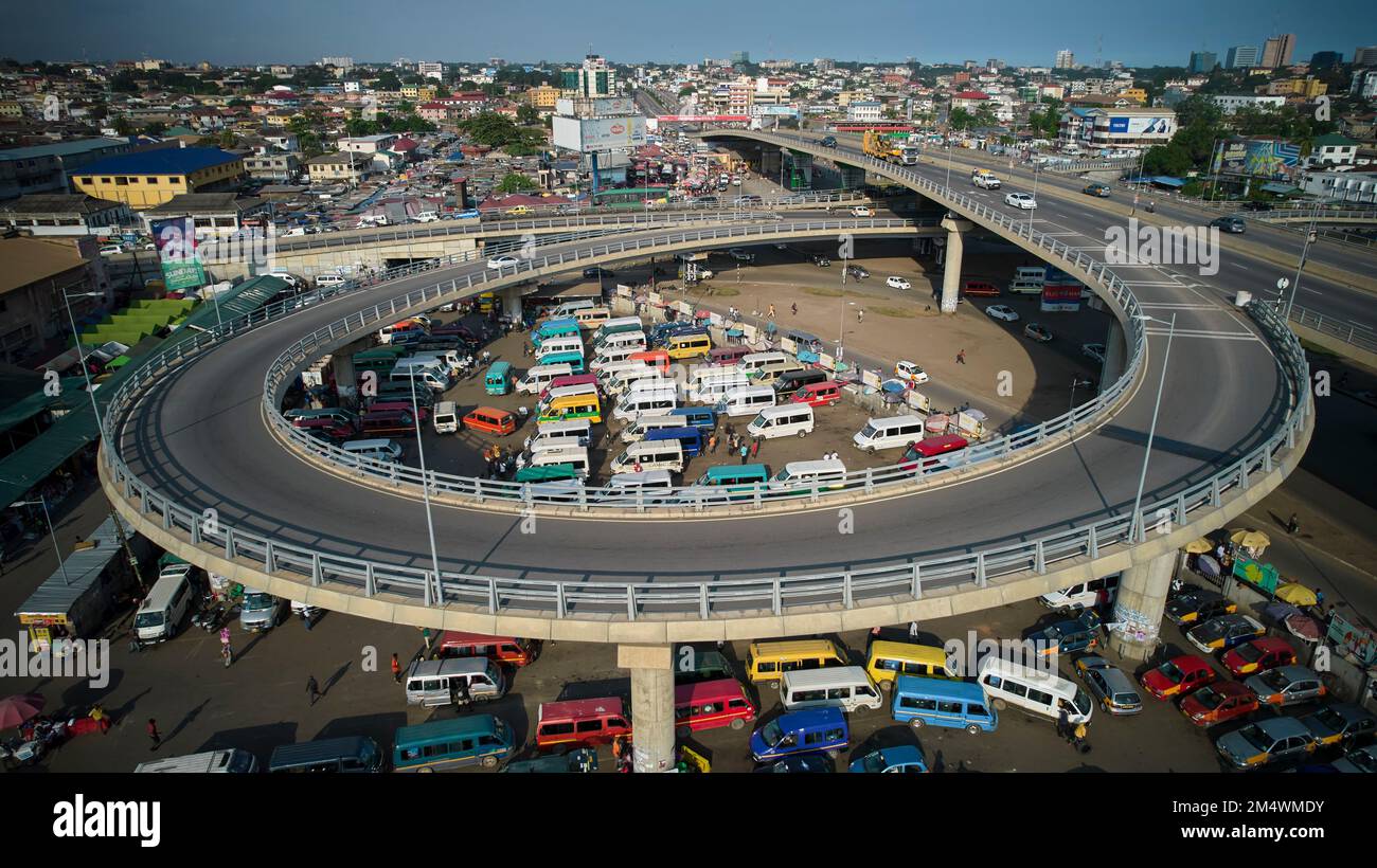 Highway interchange aerial africa hi-res stock photography and images ...