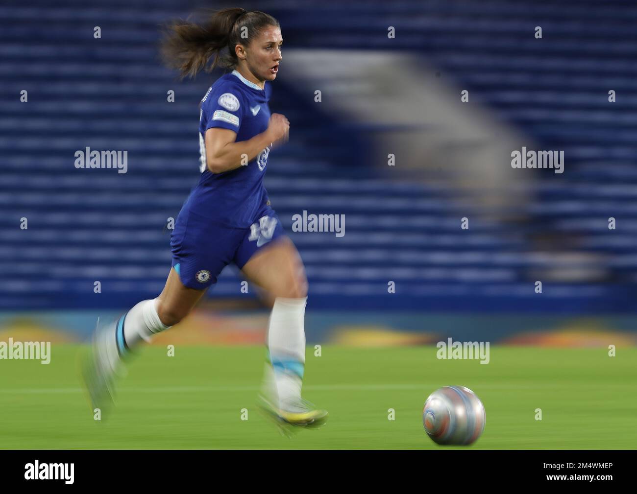 London, England, 22nd December 2022. Ève Périsset of Chelsea during the ...