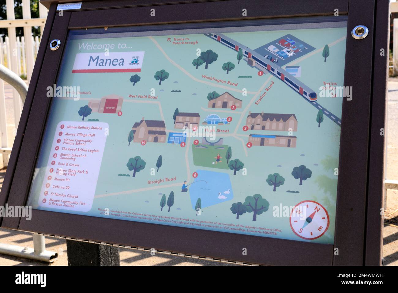 Manea village hi-res stock photography and images - Alamy