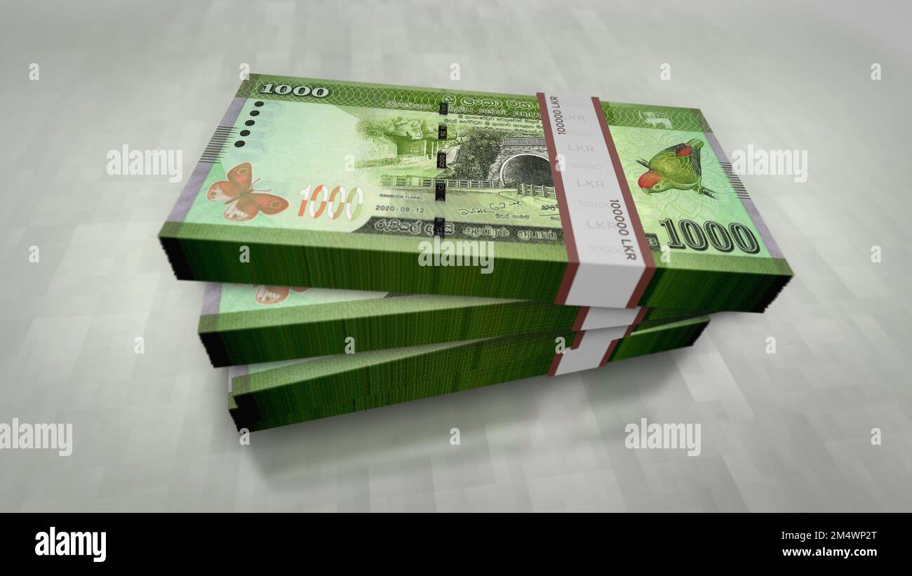1000 sri lankan rupees hi-res stock photography and images - Alamy