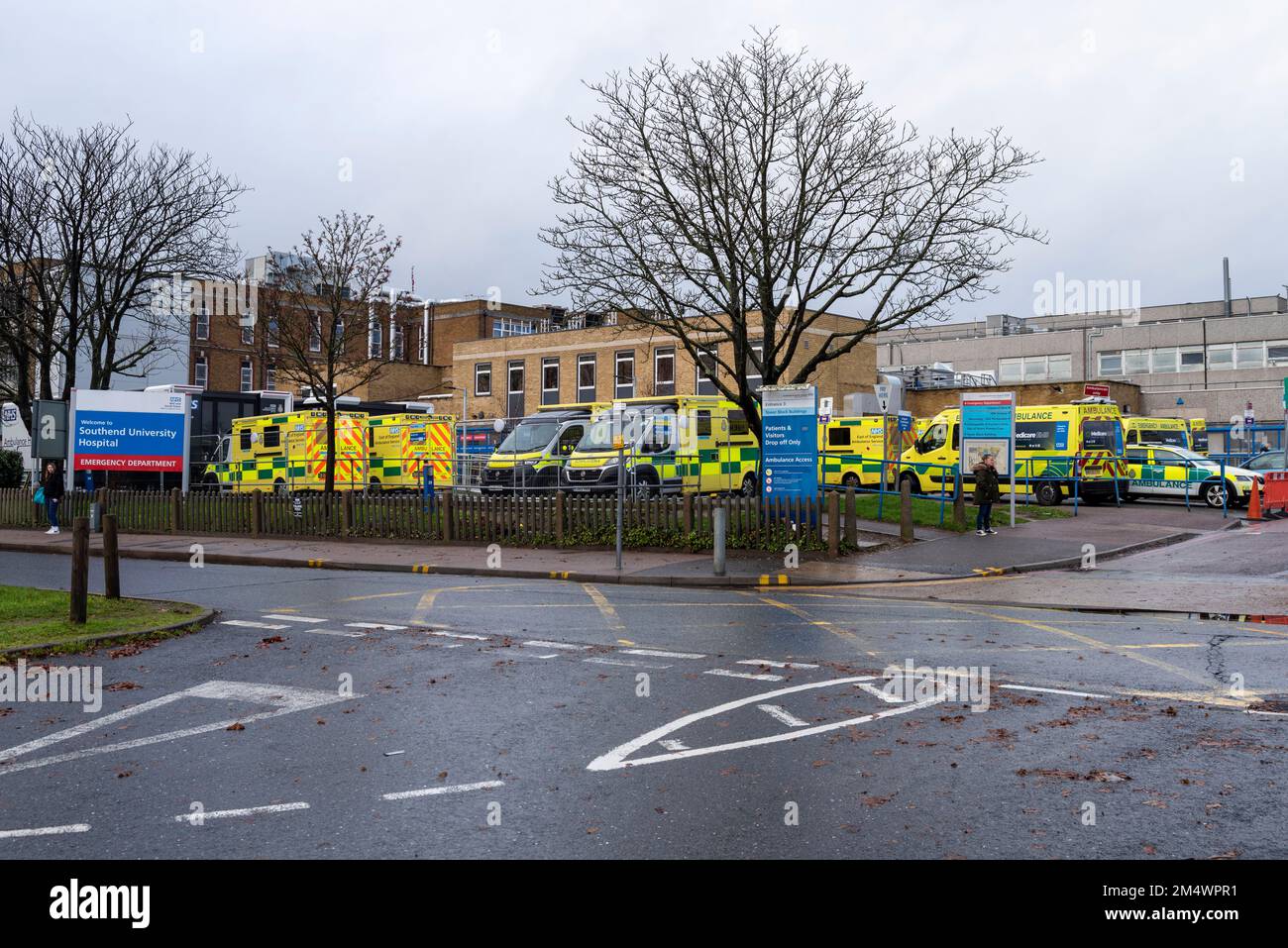 Southend on Sea, Essex, UK. 23rd Dec, 2022. Despite the opening of an ...