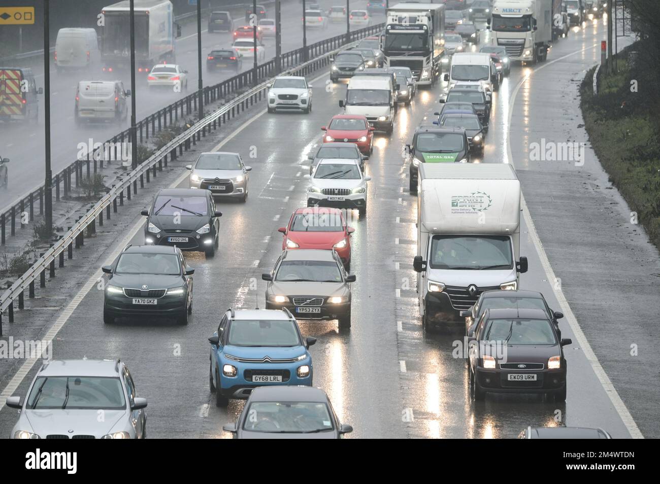 Pile up motorway hi-res stock photography and images - Alamy