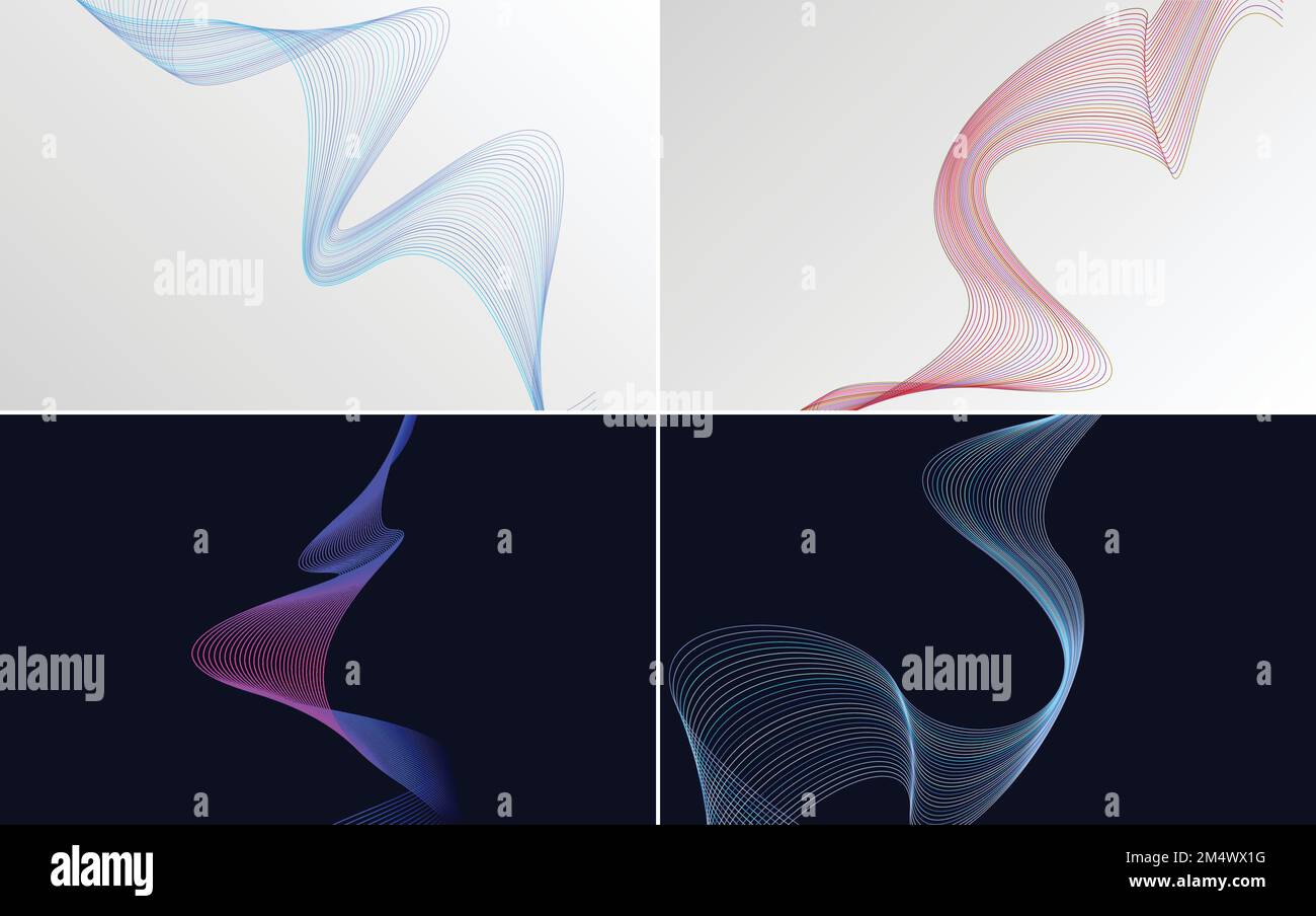 Use this pack of vector backgrounds to add a touch of personality to ...