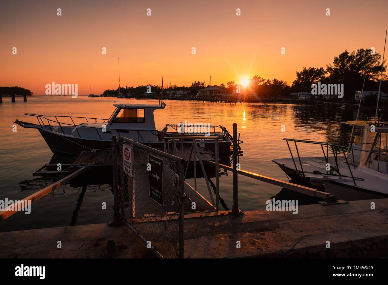 A spectacular sunrise in Bimini, Bahamas Stock Photo - Alamy