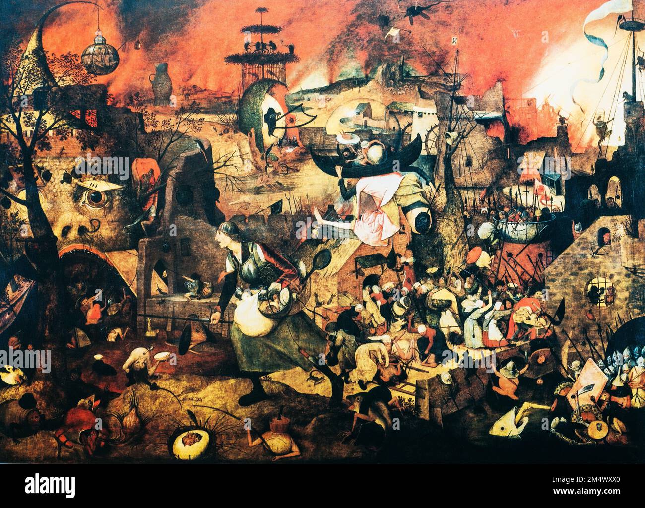 Pieter Bruegel Also Brueghel Or Brueghel Elder, Dulle Griet Also Known ...